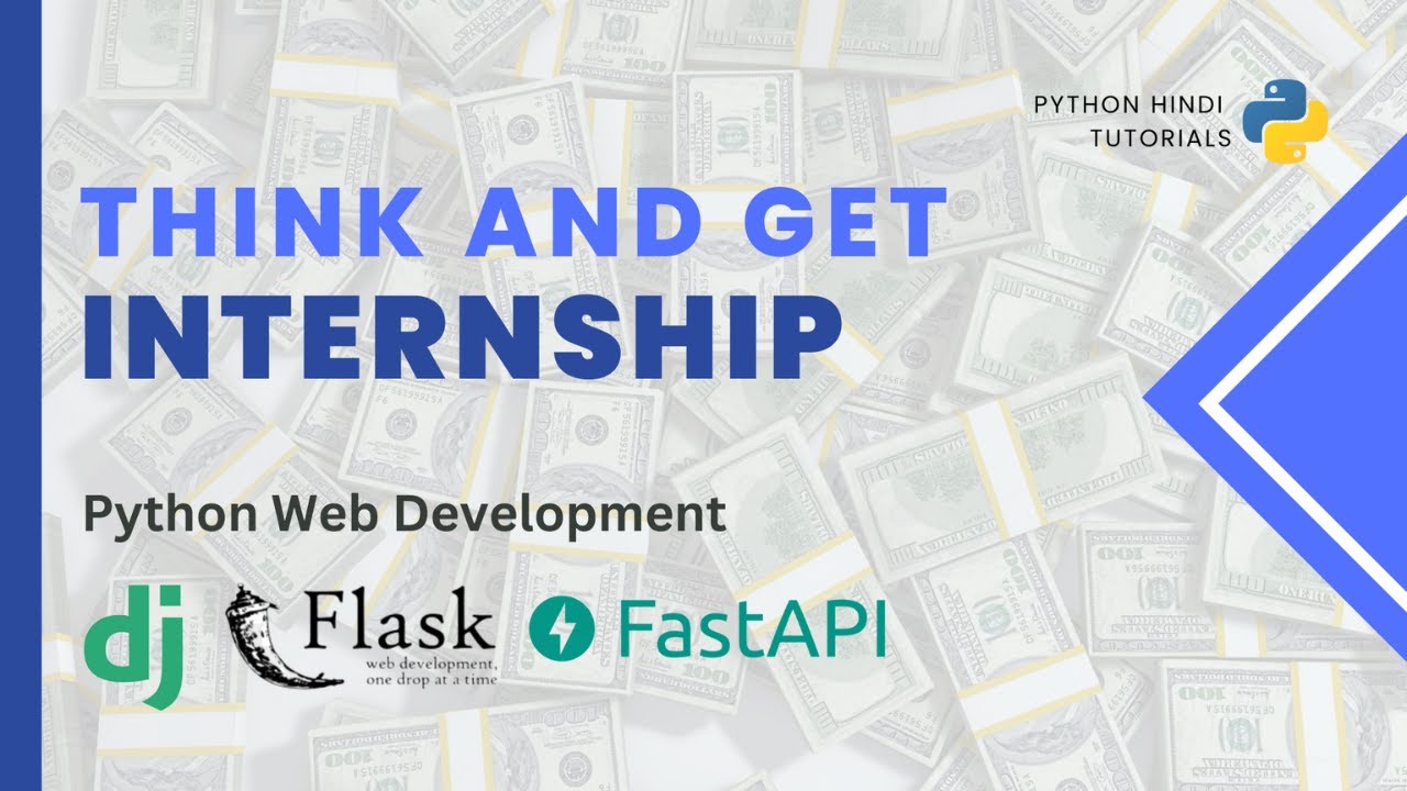 How to get Python Django Internship From Small College | Python Hindi Tutorials
