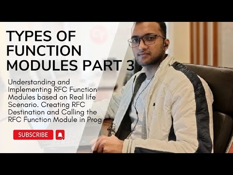 10.3 Understanding and Implementing RFC Function Modules in ABAP Programming