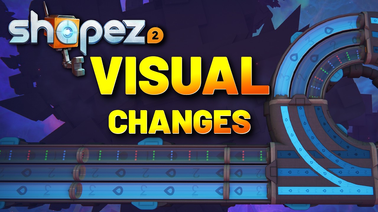 Visual Changes Coming To shapez 2 1.0