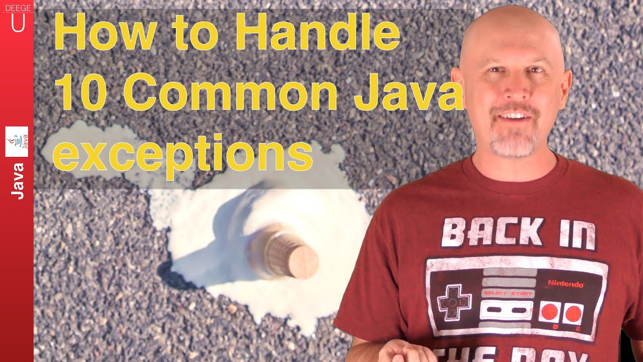 How to handle 10 common Java Exceptions - 042
