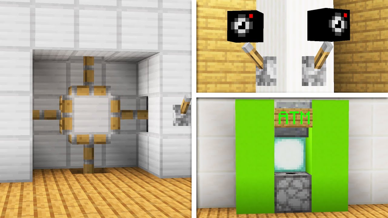 Minecraft: Bank Build Hacks! - Minecraft Builders