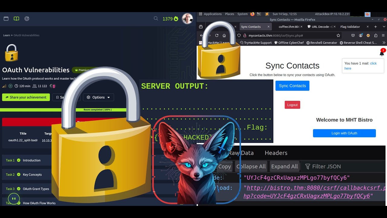 TryHackMe OAuth Vulnerabilities Full Walkthrough 2025