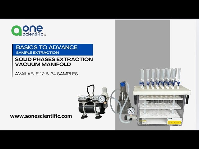Solid Phase Extraction System system - Spe Vacuum Manifold 12 Port ...
