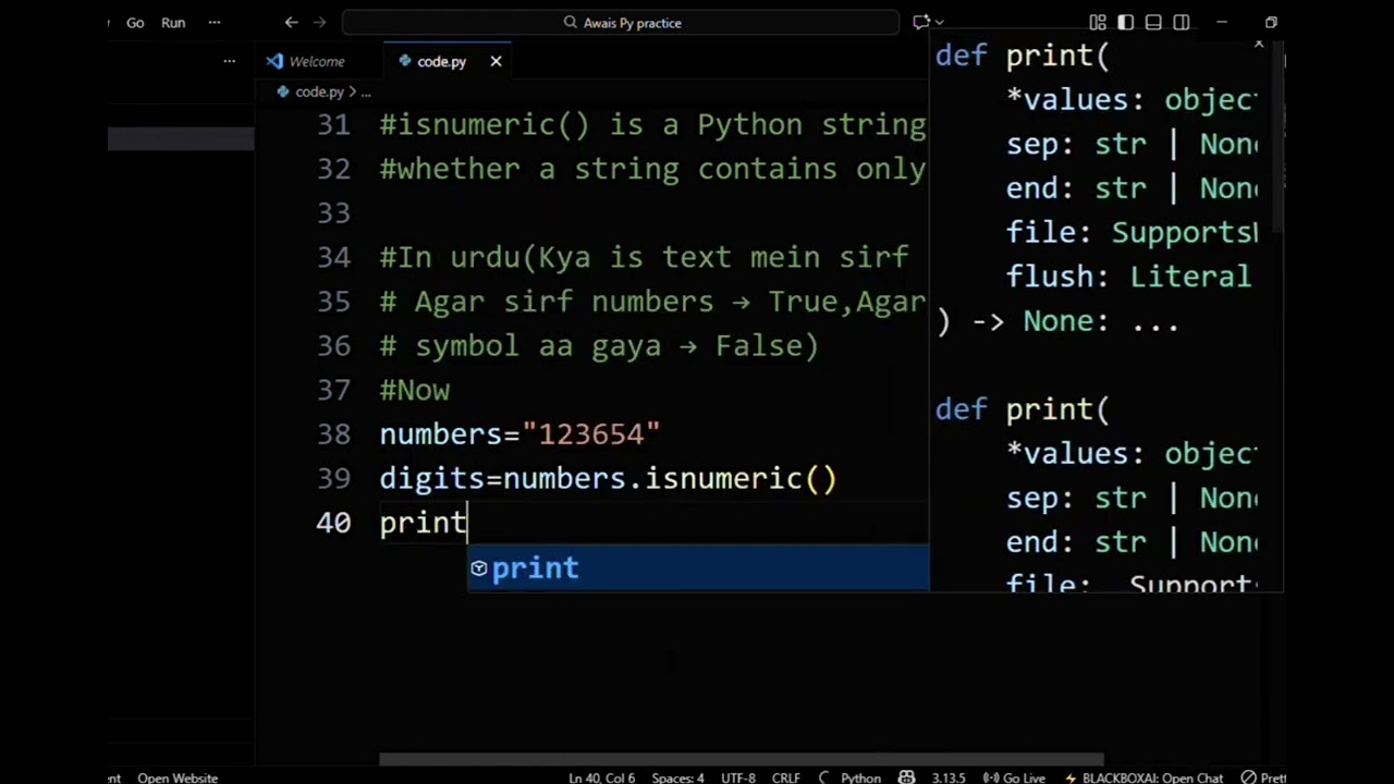 Python String Methods | islower(), isnumeric(), isprintable() Explained