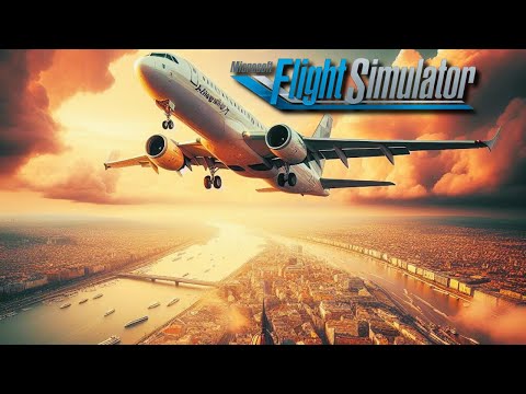 A Breathtaking Departure from Budapest Airport | Aerial Marvels Unveiled!