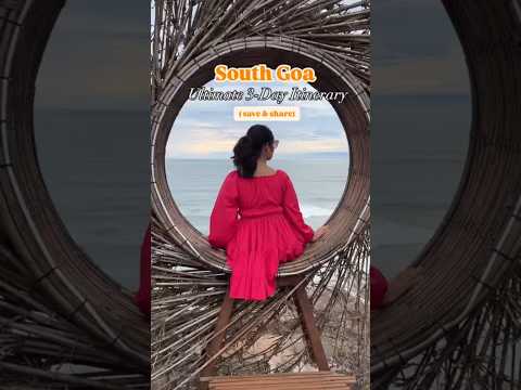 North Goa is OVER! 😱 South Goa’s 2025 SECRET 3-Day Plan 🌴 (Steal My Itinerary!) ✨