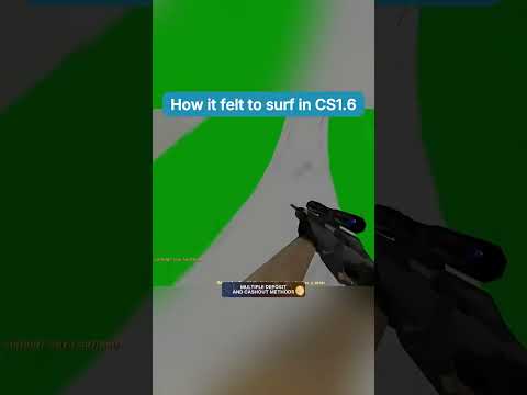 CS 1.6 surf — pure satisfaction 😎🌀 #cs2 #csgo #skins #steam #game