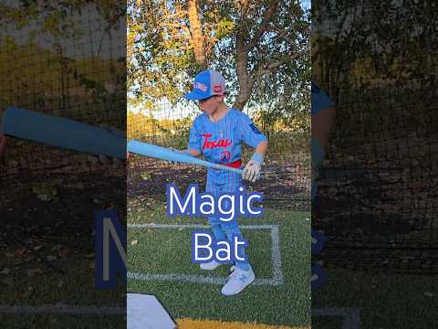 Magic baseball bat? #baseball #baseballswing #baseballlife #rawlings