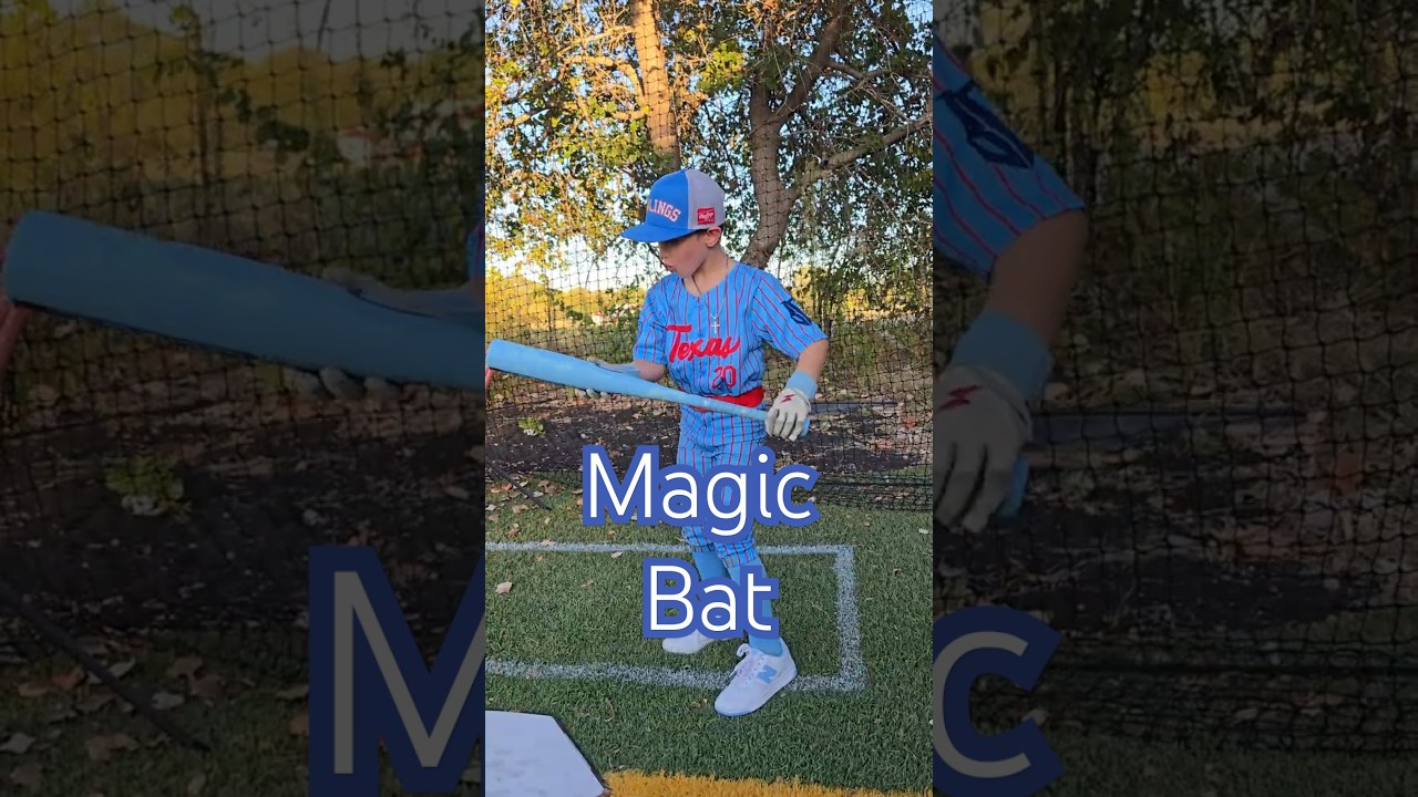 Magic baseball bat? #baseball #baseballswing #baseballlife #rawlings
