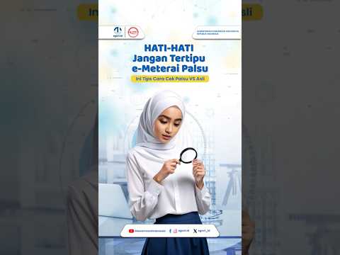 Hati-hati e-Meterai Palsu!#DirektoratLAIP #EgovtIndonesia #IntegrasikanNegeri