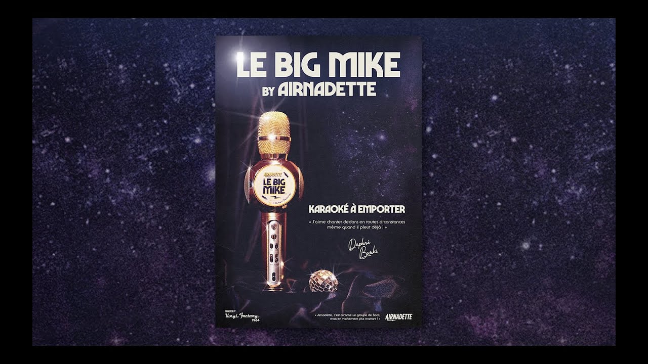 Le BIG MIKE by AIRNADETTE -  Deviens la Reine /le Roi du Karaoké.