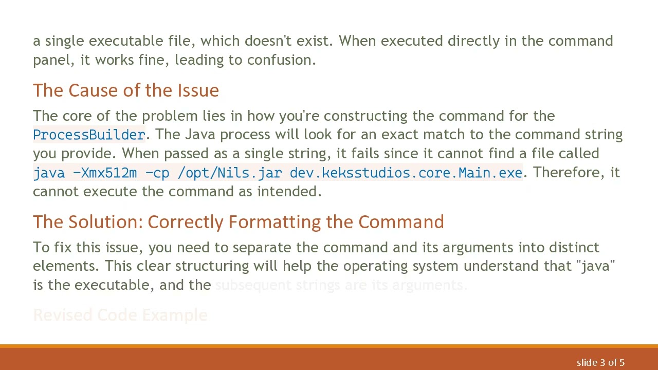 Solving the java.io.IOException: How to Correctly Restart Your Java Application