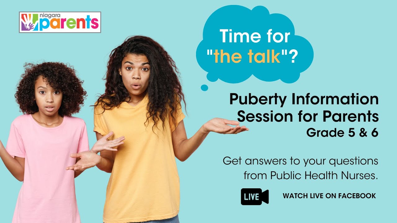 Puberty Information Session for Parents