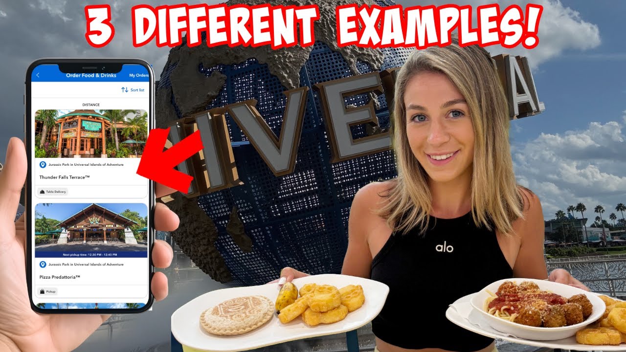 How to Mobile Order at Universal Studios Orlando
