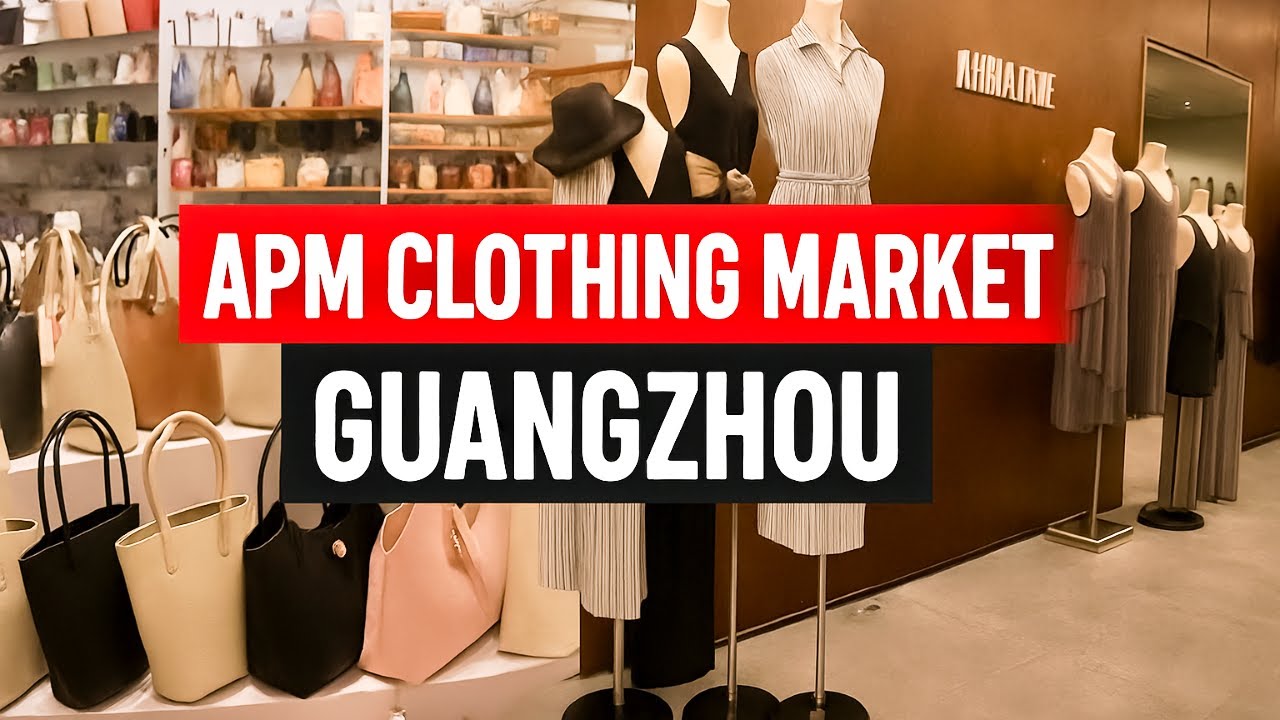 Inside APM Wholesale Clothing Market Guangzhou 🇨🇳