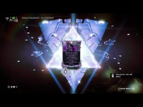 Warframe - Melee Riven Unveiled (4 Caches With Extinguish Dragon Key Equip) Mesa Cetus