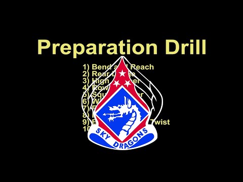 PRT Preparation Drill demonstration - XVIIIth Airborne Corps and Fort Bragg NCO Academy