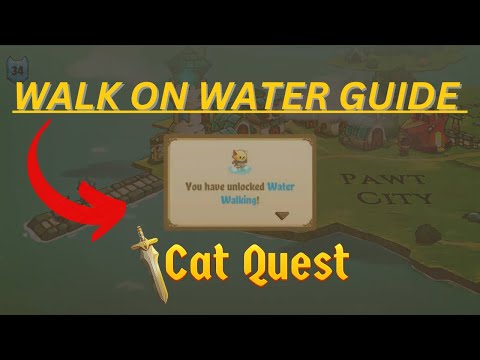 How To Walk On Water Guide | Cat Quest | PS5