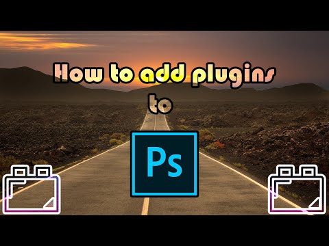 How to add plugins to Photoshop? #Shorts