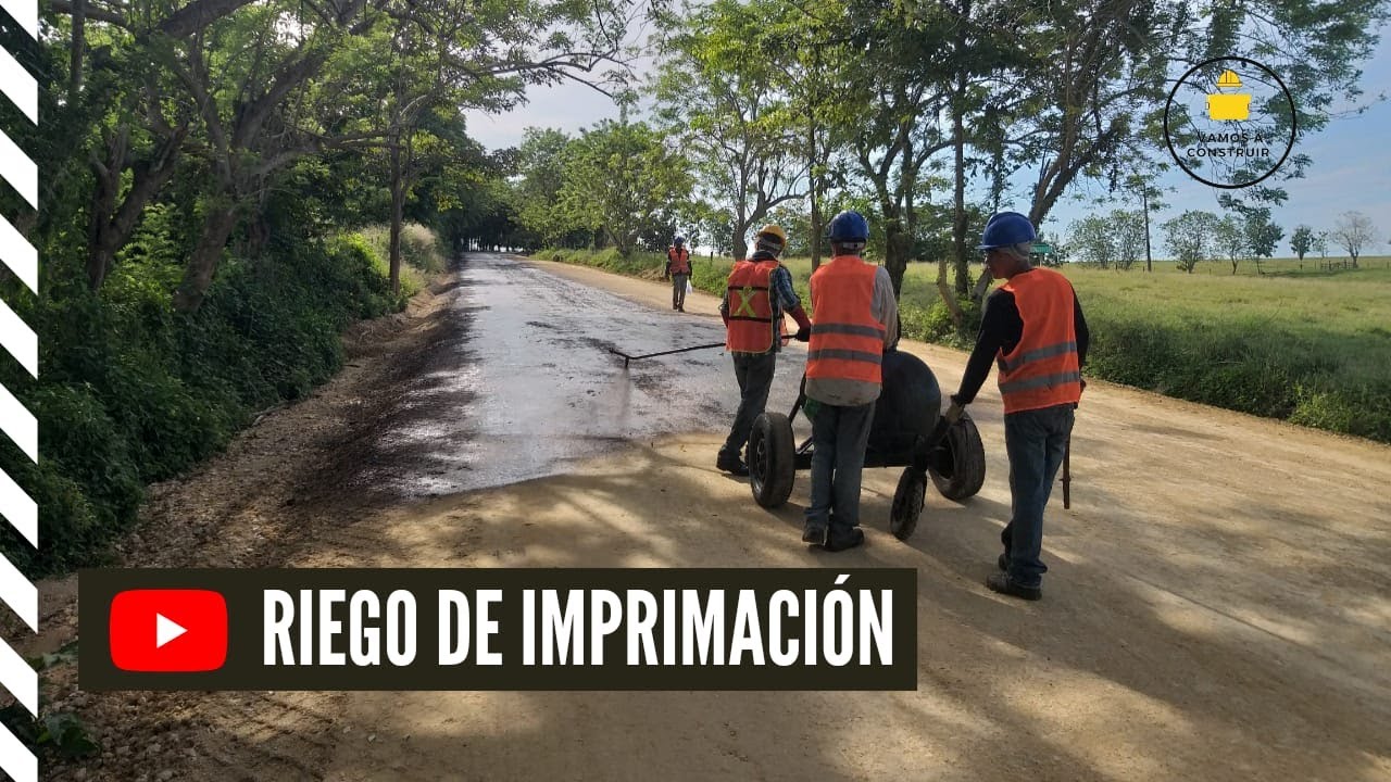 Como se realiza el Riego de Imprimación en Pavimentos Flexibles - Emulsión Asfáltica