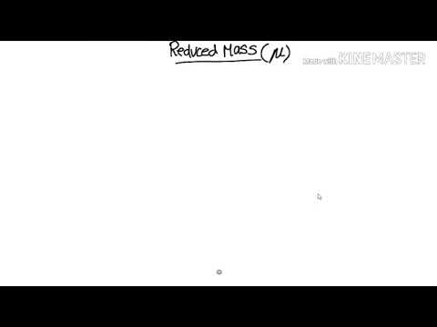 Proof of Reduced Mass Equation