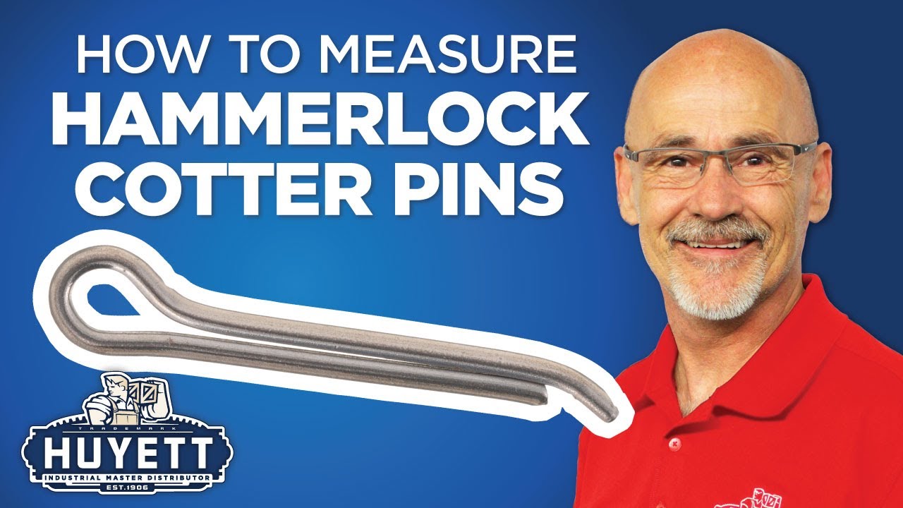 Cotter Pin Hammerlock 1/8 x 1-1/2 Carbon Steel Zinc Clear