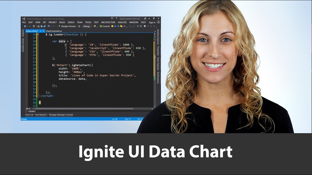 Getting Started with your jQuery Data Chart