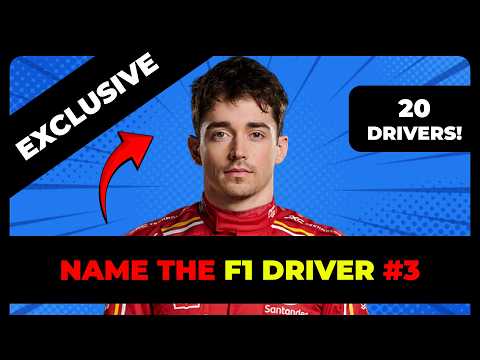 Guess the Formula 1 Driver - F1 Quiz 2025 - Exclusive Edition