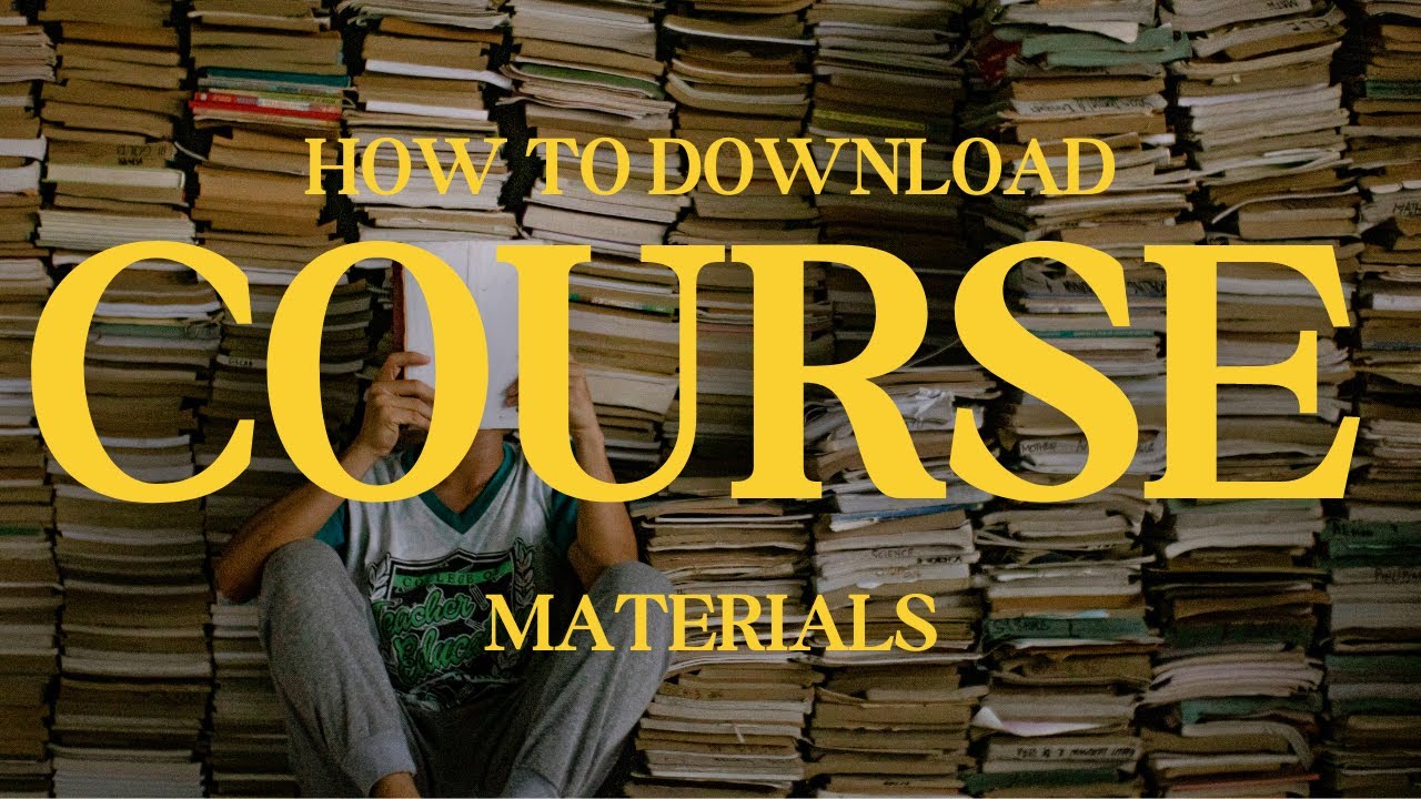 How to Download NOUN Course Materials