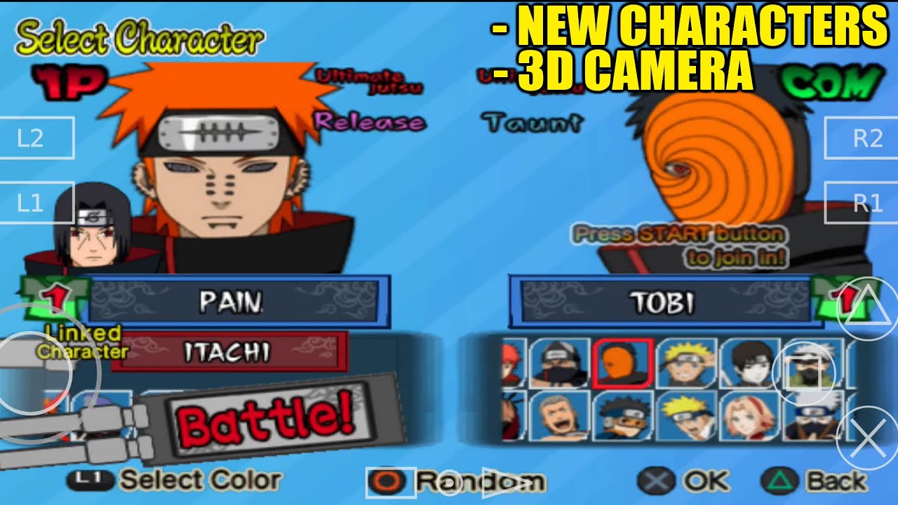 Download Mod Naruto Shippuden Ultimate Ninja 5: Karakter Baru dan ...
