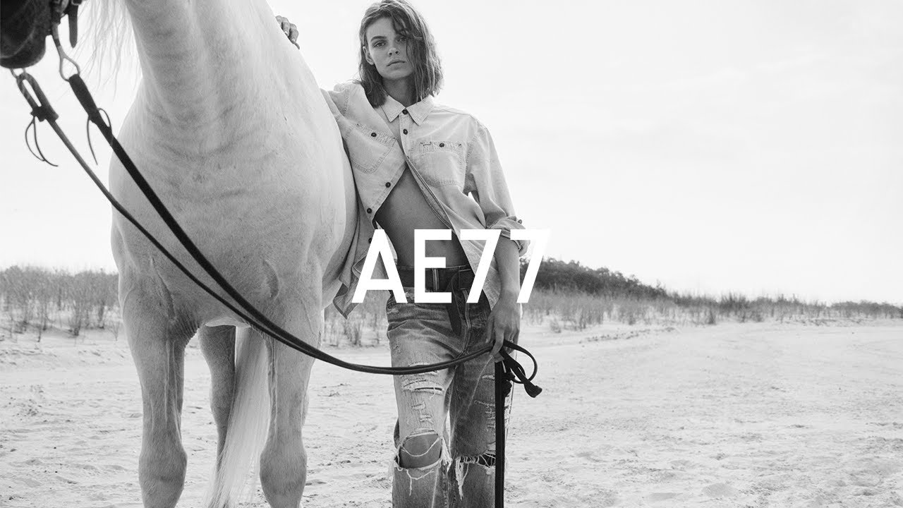 Introducing AE77 Denim. Artfully Designed. Sustainably Crafted.