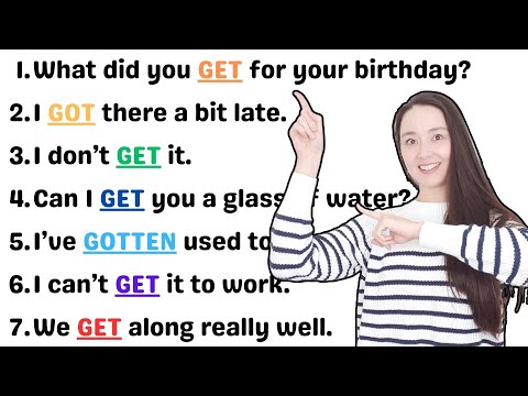 How to Use "GET" in English – One of the Most Common & Important Verbs!
