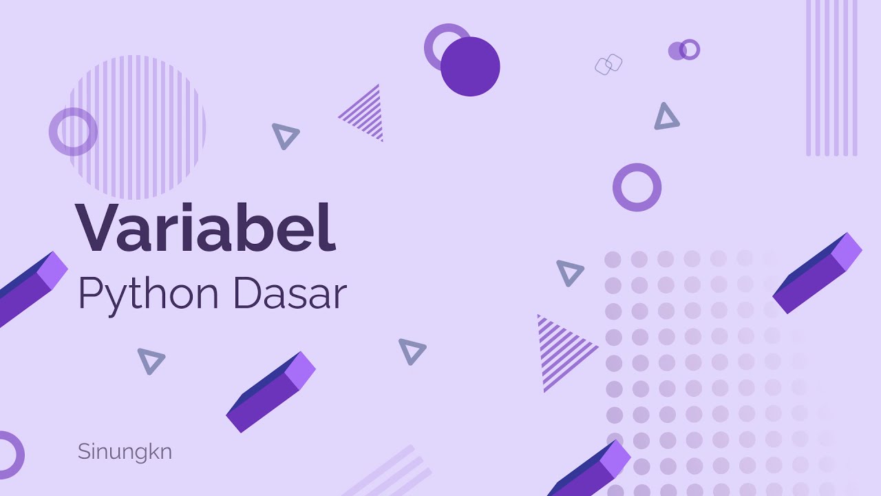 5. Variabel | Python Dasar