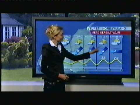 Smuk Vejr-vært på TV2: Ditte Falkenberg #1