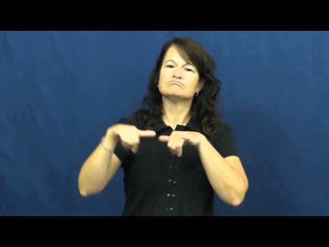 American Sign Language ASL Video Dictionary - usual