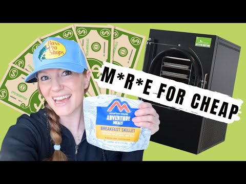 DIY Mountain House Meal for CHEAP with my Freeze Dryer!
