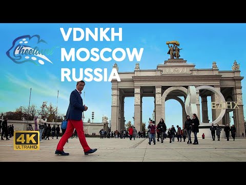 [4K] Travel to Moscow of Russia and Explore VDNKH with Michael as Your Tour Guide 🇷🇺