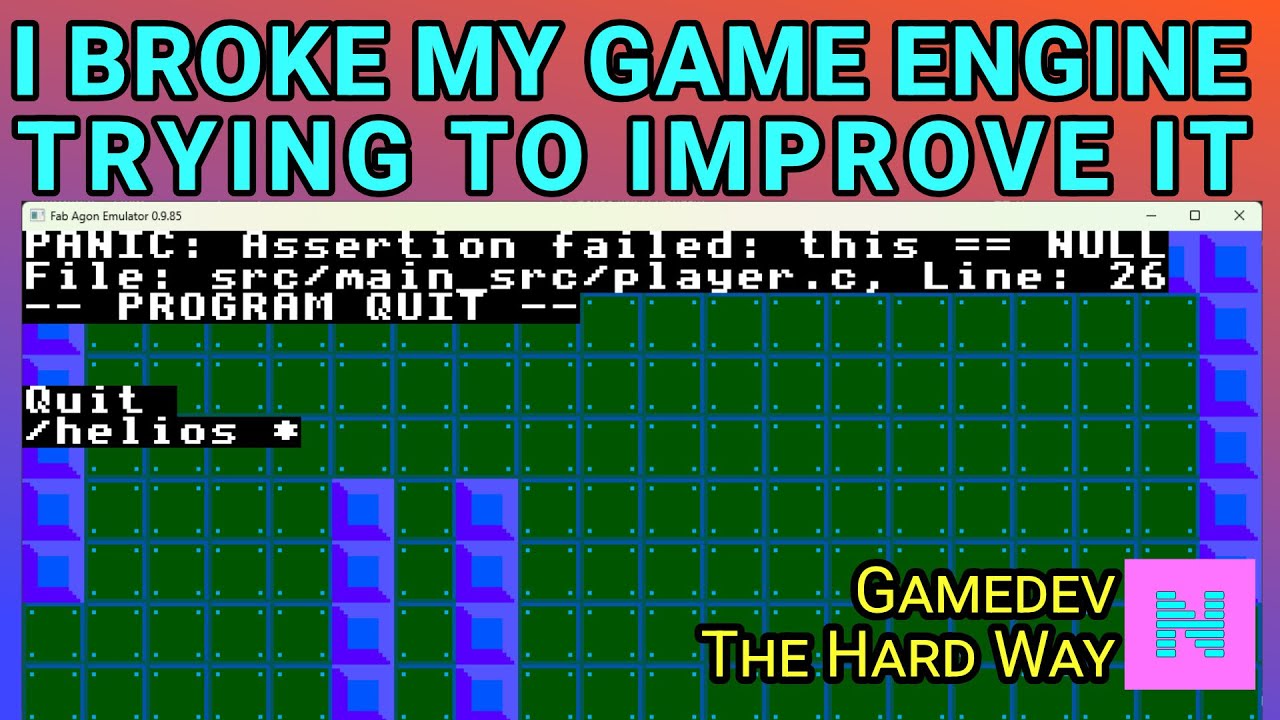 Game Engine From Scratch in C  - Agon Light C Programming