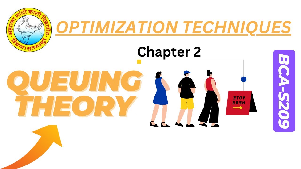 Chapter 2: Queueing Theory - Optimization Techniques | BCA 4th Sem MGKVP
