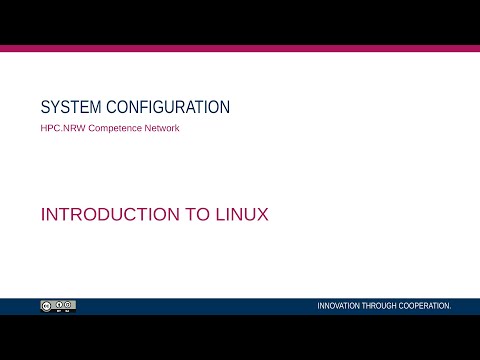 Introduction to Linux in HPC (Part 11/14) - System configuration