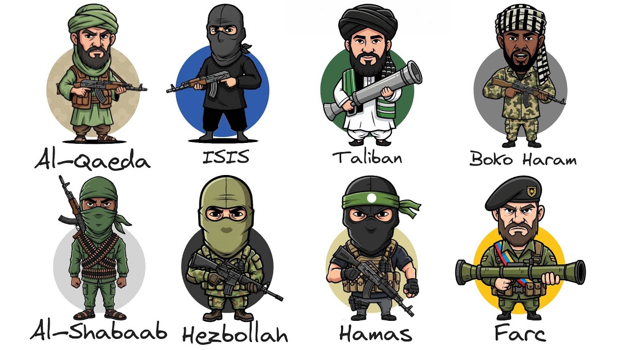 Every Modern Terrorist Group Explained in Just 9 Minutes