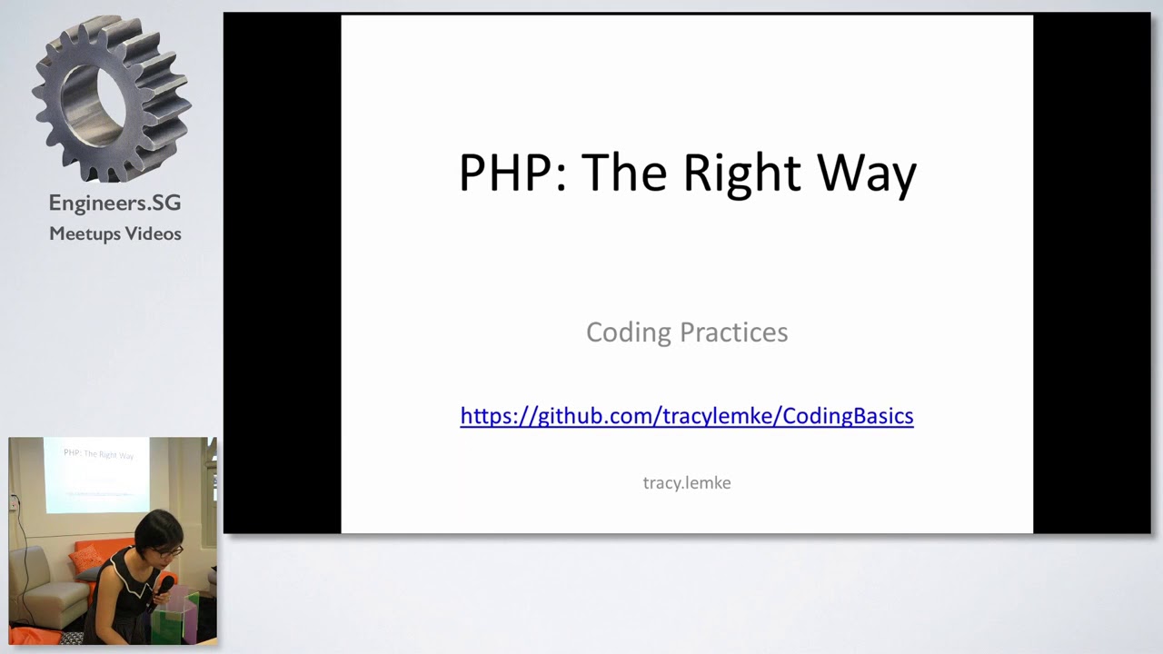 Coding Practices   PHP The Right Way Workshop