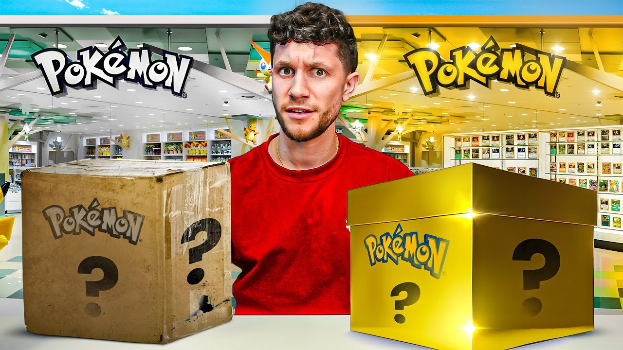 I Tested Pokémon Card Shop Mystery Boxes
