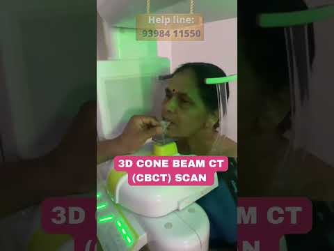3D Cone Beam CT (CBCT) Scan || Happy Smiles Dental care|| #shorts
