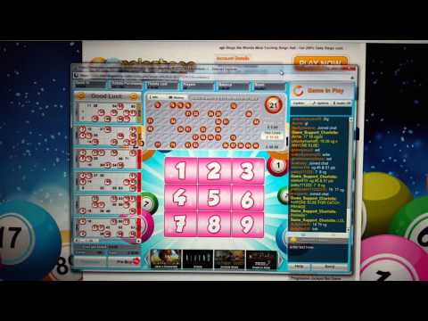 Main Stage Bingo – Video Review – Me Playing Bingo