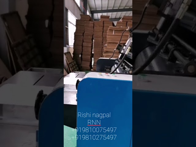 Corrugated Board Machine - Rnn-Heavy-Duty Board To Board Laminator ...