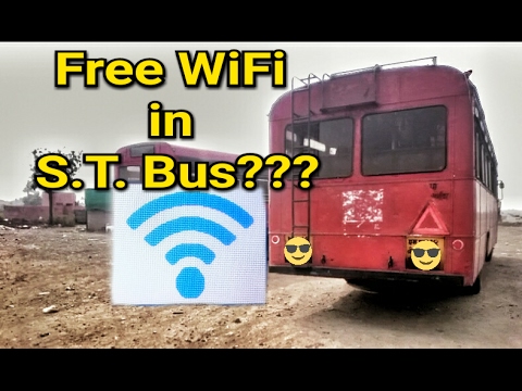 Free WiFi Service in ST Buses Maharashtra II मोफत वायफाय सेवा