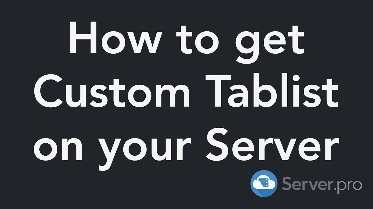 How to Setup the Tab Reborn Plugin - Minecraft Java