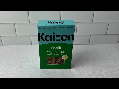 Kaizen Low Carb Fusilli Pasta - Great for Low Carb Meals