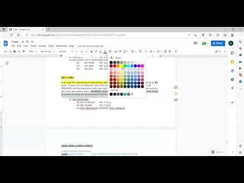 Interview Question - Difference between Redefines and Renames
